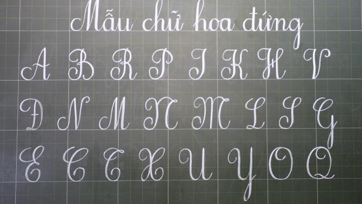 35+ mẫu chữ hoa sáng tạo dễ viết cho người mới bắt đầu